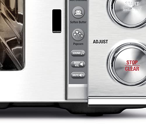Breville Combi Wave 3-in-1 Microwave, Air Fryer, and Toaster Oven, Brushed Stainless Steel, BMO870BSS1BUC1