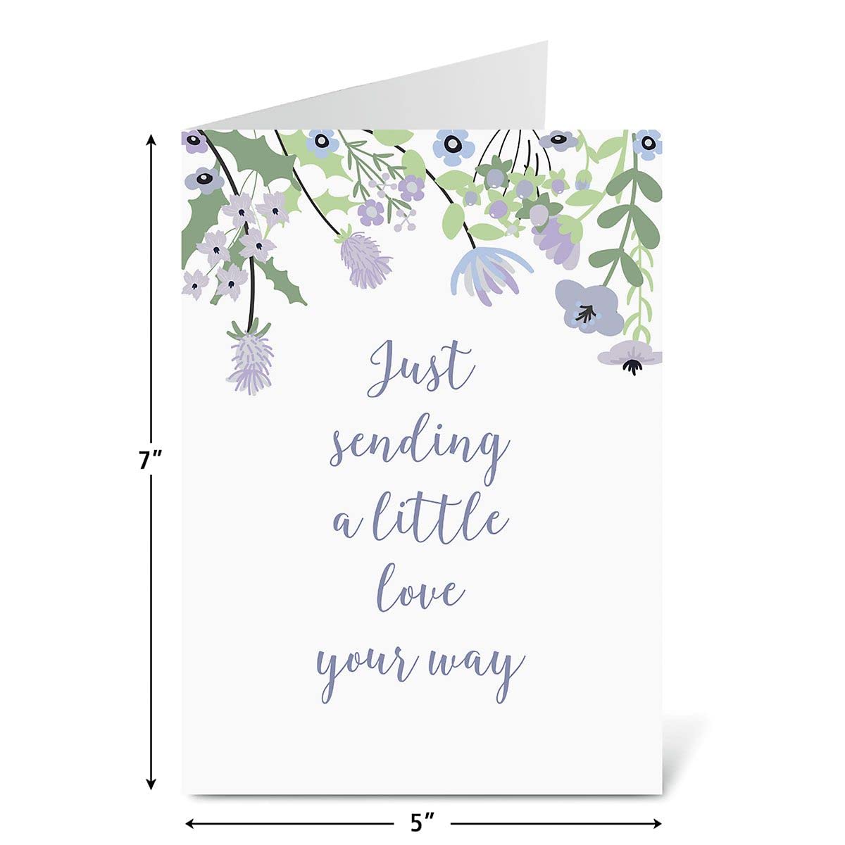 Get Well Greeting Card Value Pack β Set of 18 (9 Designs), Large 5 x 7 inches, Envelopes Included, by Current
