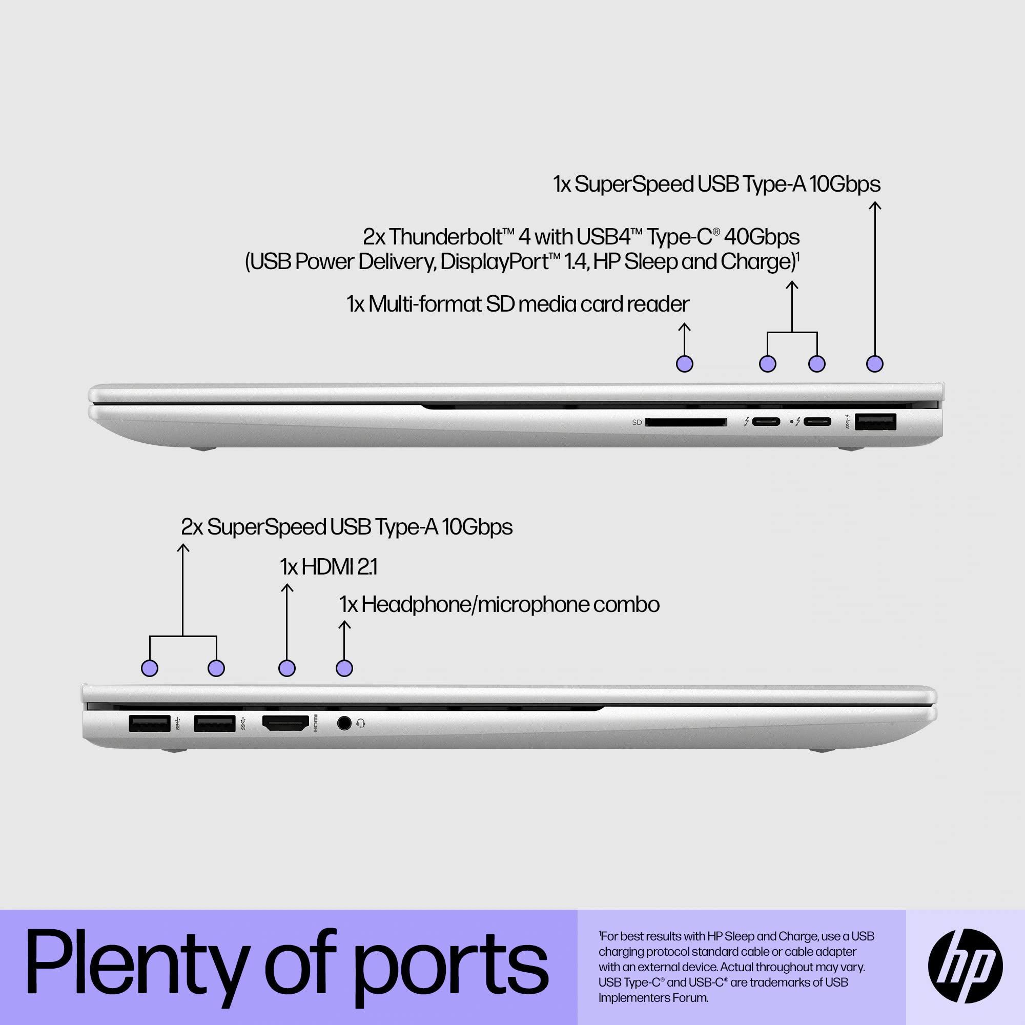 HP Envy Laptop, 17.3" Full HD Touchscreen, 12th Gen Intel Core i7-1260P, 64GB RAM, 2TB PCIe SSD, IR Camera, Backlit Keyboard, HDMI, Wi-Fi 6, Windows 11 Home, Silver