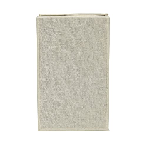 Household Essentials Large Drop Front Shoe Box 2 Pack, Beige
