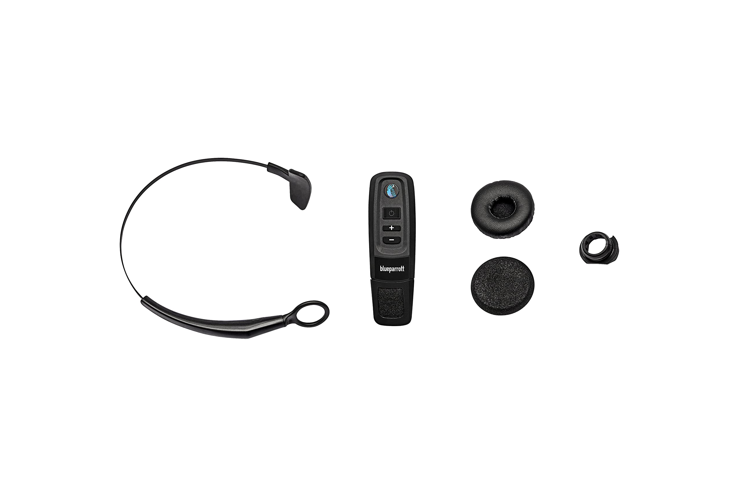 BlueParrott C300-XT Noise Canceling Bluetooth Headset β Hands-Free Wireless Headset, Perfect For High-Noise Environments, Long Wireless Range with Superior Sound, IP65-Rated, Black