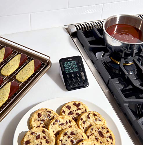 OXO Good Grips Digital Triple Kitchen Timer - Black