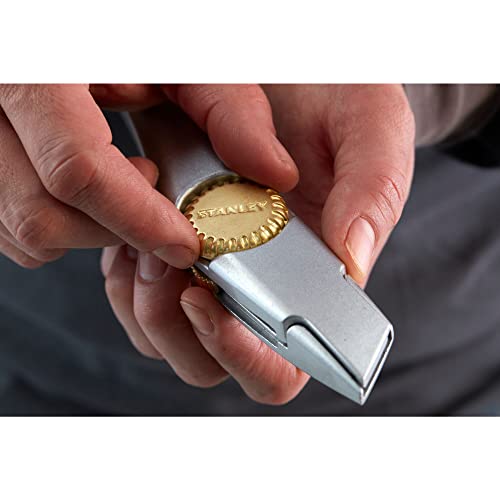 Stanley 1-10-550 Knife"Titan" with fixed blade, Silver