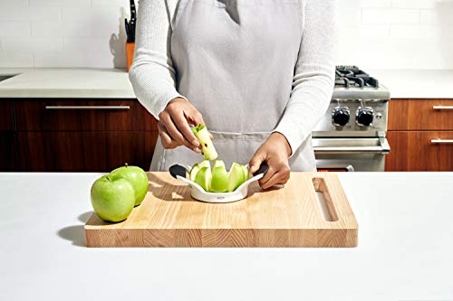 OXO Good Grips Apple Slicer, Corer and Divider,White