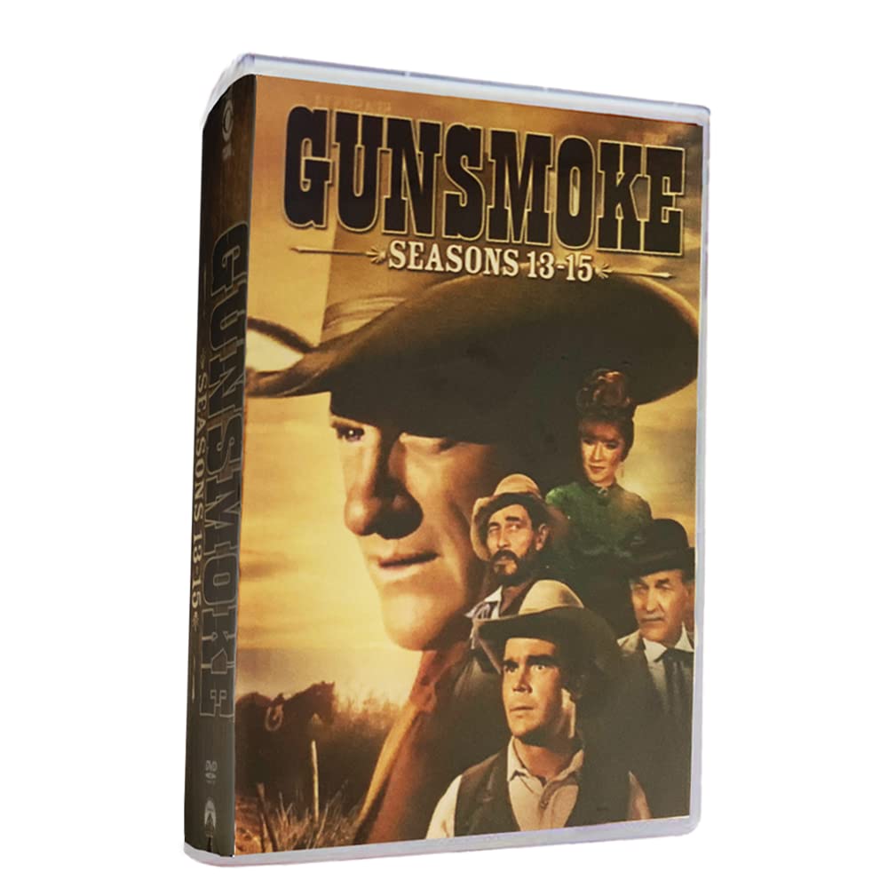 Gunsmoke DVD Complete Seasons 13 14 15