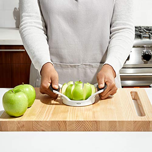 OXO Good Grips Apple Slicer, Corer and Divider,White