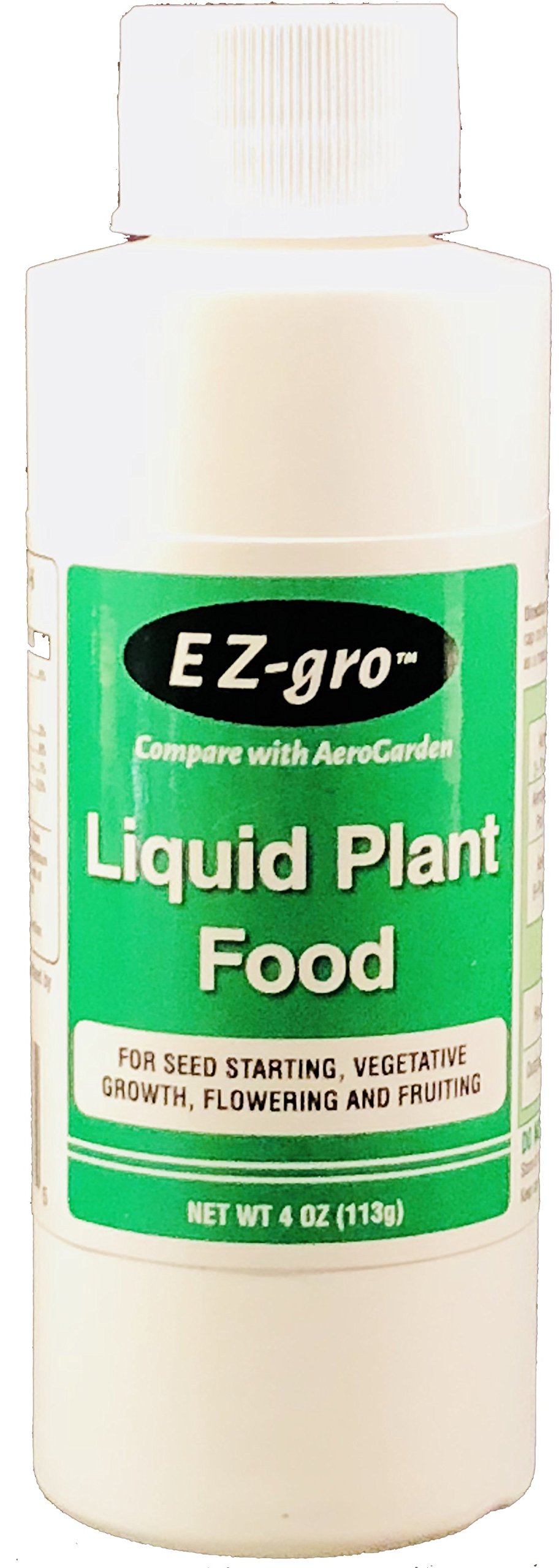 EZ-gro Gourmet Herb Seed Pod Kit (7 Pod) - Compatible with Most Hydroponics Growing System Indoor Garden - Pre-Seeded Seed Pods for Hydroponic Garden - 4 oz Hydroponic Nutrients