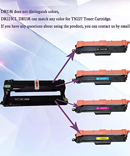 Smart Gadget 1_Pack Unit Compatible Drum Unit Replacement DR-223 DR223CL DR223 Black | Use with HL-L3210CW MFC-L3710CW MFC-L3770CDW MFC-L3750CDW HL-L3230CDN Printers