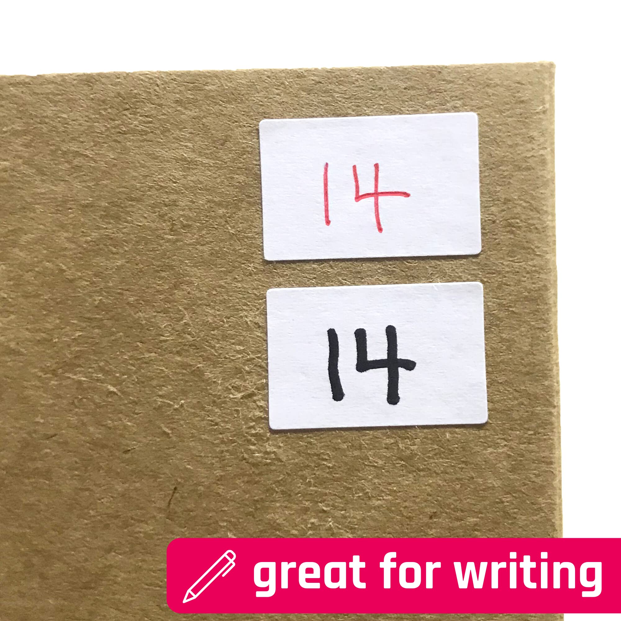 0.5" x 0.3", 2000 Pack - Small Labels Stickers, Matte White