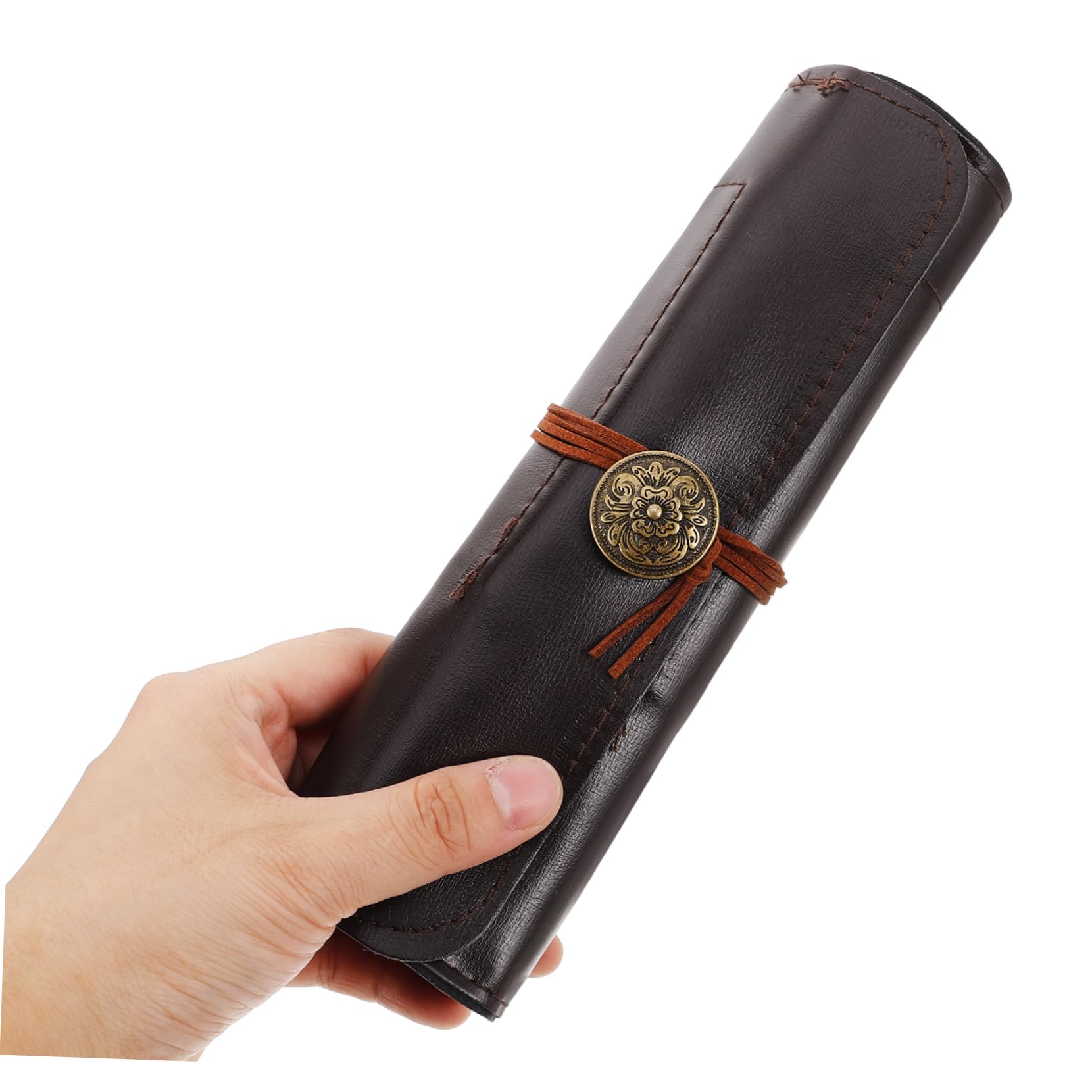 ifundom Roll, Canvas Roll Bag for Chefs, Portable Travel Tool Roll Bag, for Culinary Student, Professional Chef for Men Women for Meat Cleaver