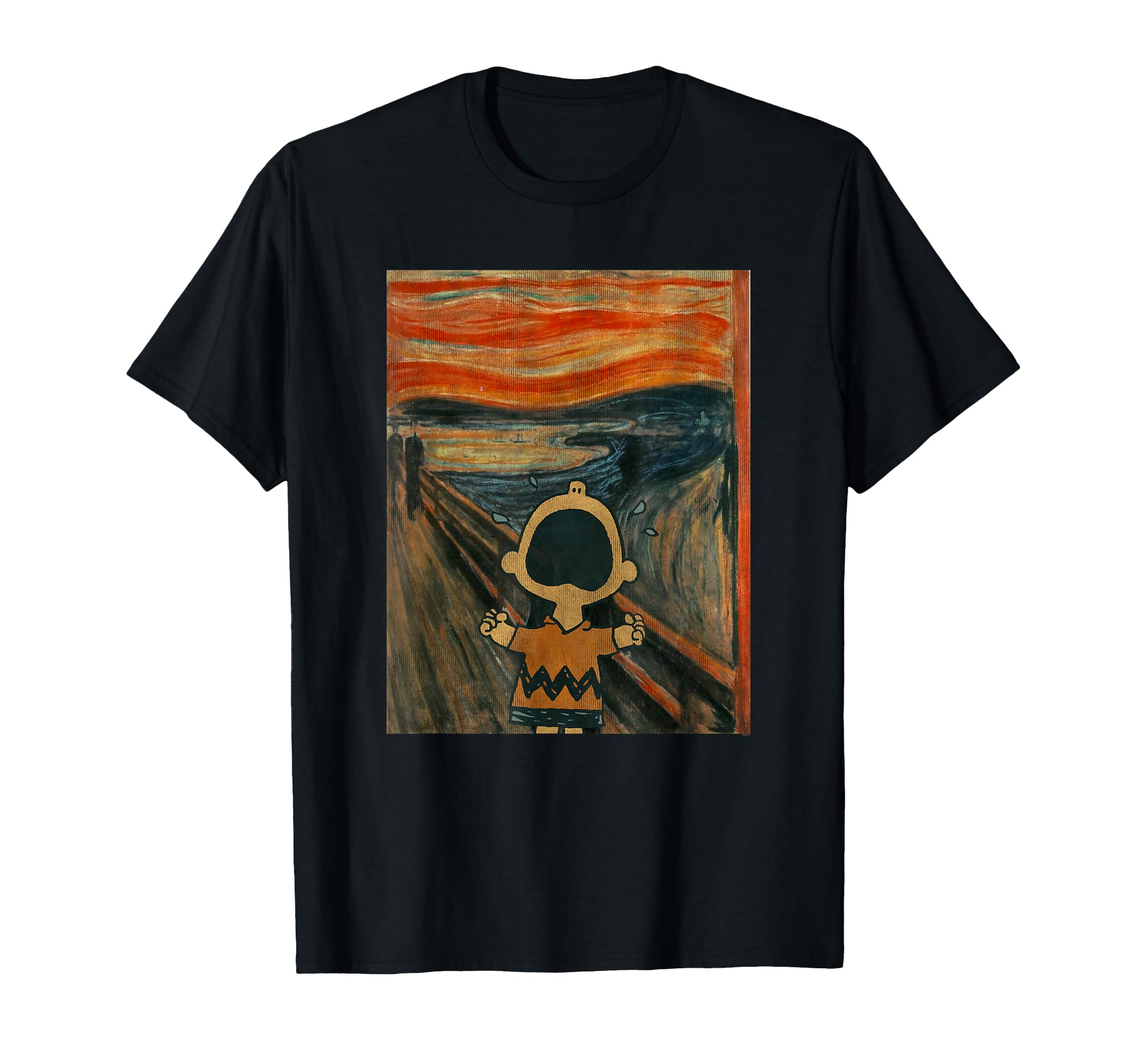 Peanuts Charlie Brown Scream Artsy T-Shirt