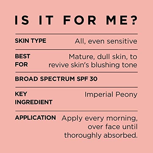 L'Oreal Paris Skincare Age Perfect Rosy Tone Face Moisturizer with SPF 30, LHA and Imperial Peony, Anti-Aging Day Cream for Face, Non-greasy, 1.7 oz