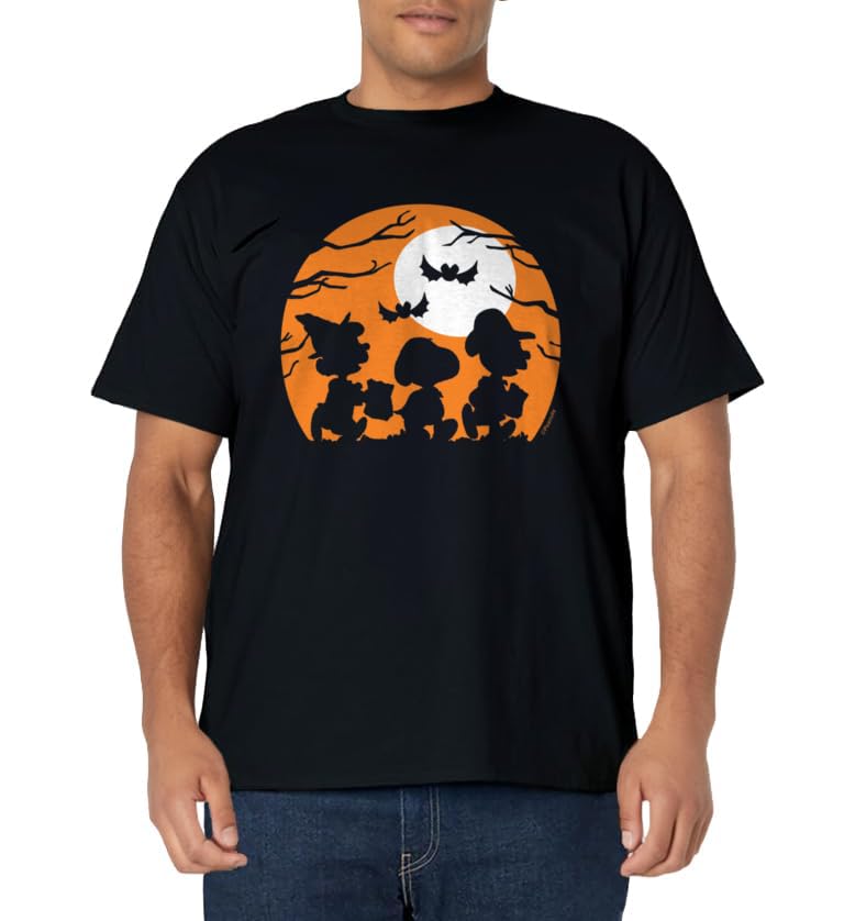 Peanuts - Halloween - Trick Or treat Silhouettes T-Shirt