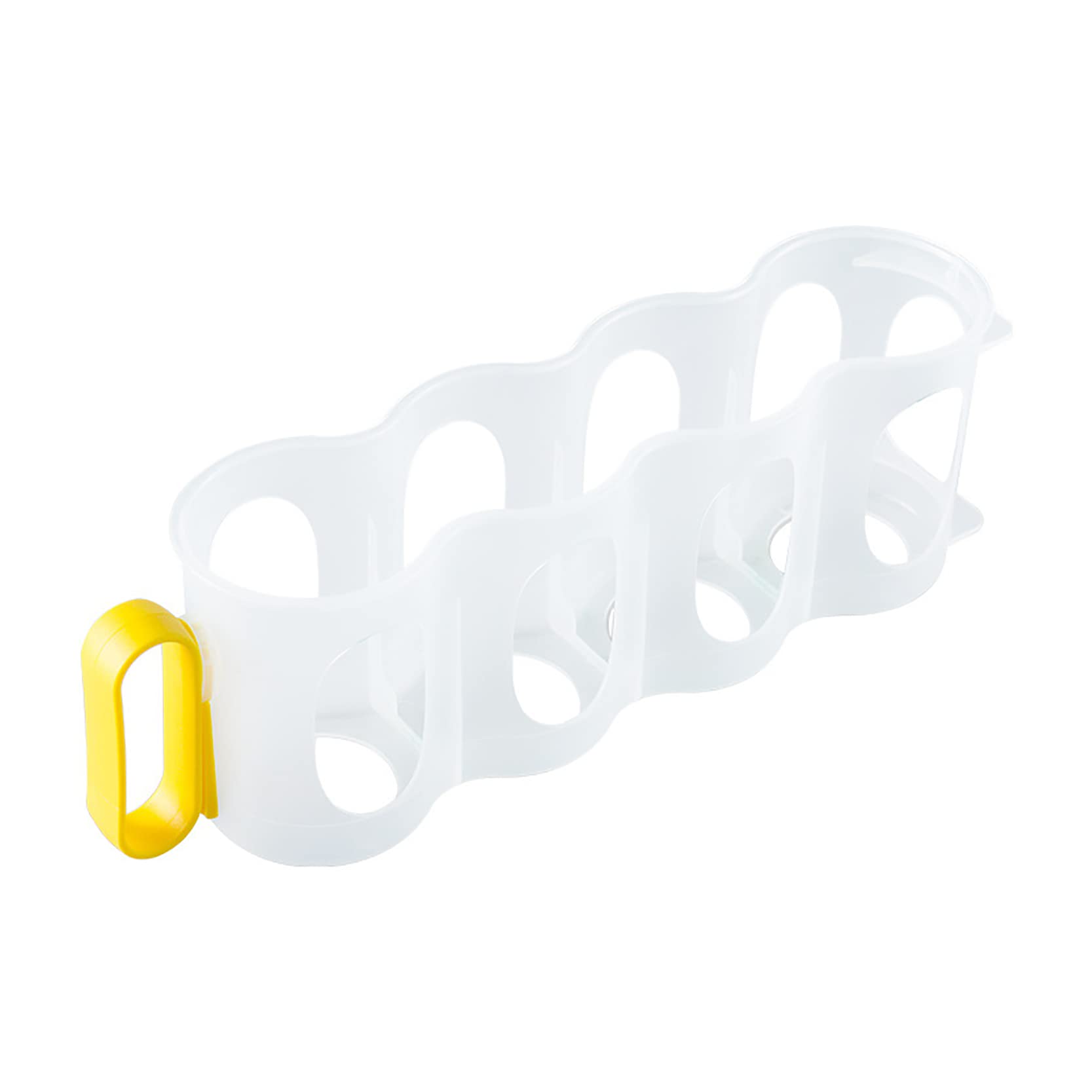 YBSJDQ Refrigerator Organizer Bins Beverage Holder for Fridge, Freezer Soda Can Organizer for Refrigerator Shelf, Beer Can Holder, Fridge Storage Sliding Rack, Drink Can Dispensers (Yellow) (LK-65)