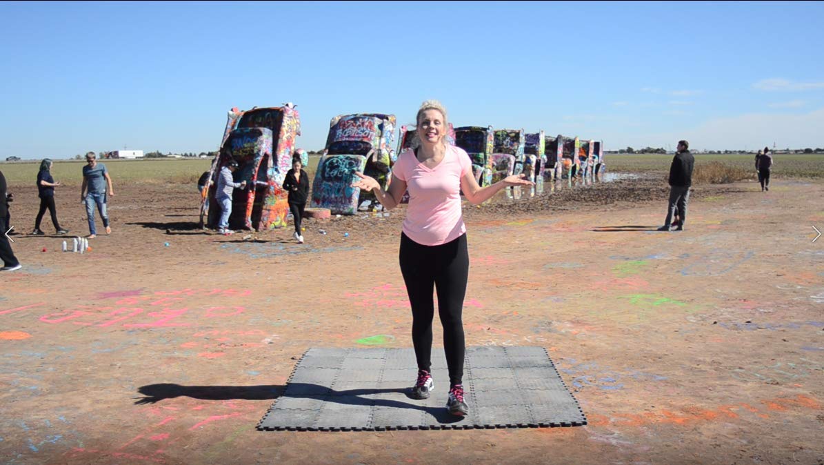Walk Across America | 50 States | 50 Workouts | Jenny Ford | Walking Program | Beginner Workouts | Exercise Fitness DVD