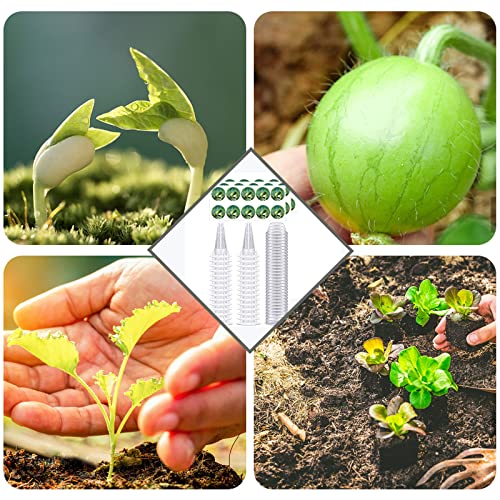 Seed Pods Kit for Aerogarden, Indoor Hydroponics Supplies, Plant Seed Starter Kit Gardening Growing System (30pcs/Set (Seedling Cover + Sticker + Planting Basket))