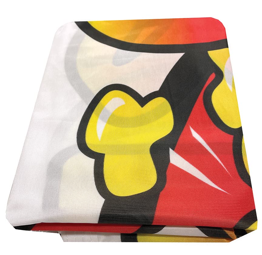 4 Less Co 2x4 Feet KETTLE CORN Banner Polyester Fabric Sign wb