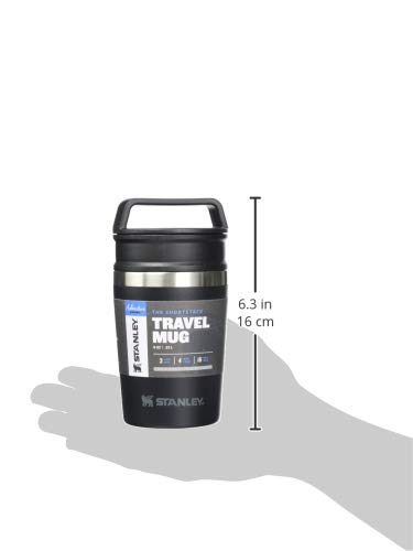 Stanley Aluminum 10-02887-069 The Shortstack Travel Mug Matte Black 8OZ / .23L