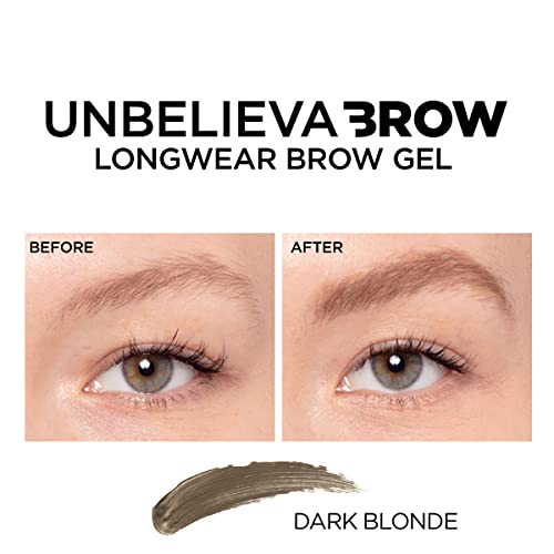 L'Oreal Paris Unbelieva-Brow Longwear Waterproof Tinted Brow Gel, Dark Blonde