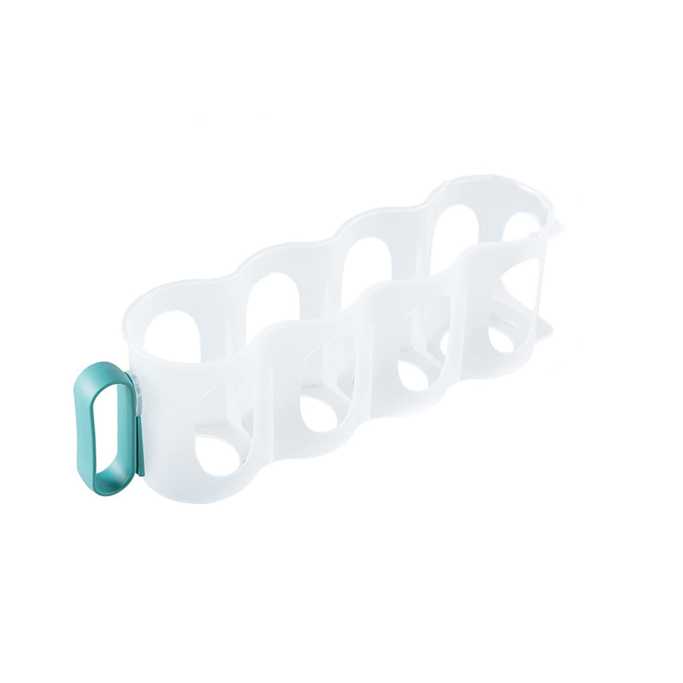 Refrigerator Organizer Bins Beverage Holder for Fridge, Freezer Soda Can Organizer for Refrigerator Shelf, Beer Can Holder, Fridge Storage Sliding Rack, Drink Can Dispensers (Blue), (LK-65)