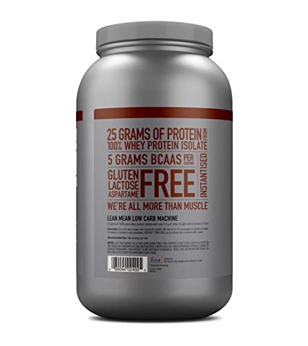 Isopure Dutch Chocolate Whey Isolate Protein Powder with Vitamin C & Zinc for Immune Support, 25g Protein, Low Carb & Keto Friendly, 3 Pounds (Pack of 1) (Packaging May Vary)