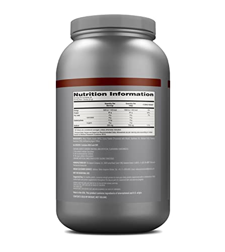 Isopure Dutch Chocolate Whey Isolate Protein Powder with Vitamin C & Zinc for Immune Support, 25g Protein, Low Carb & Keto Friendly, 3 Pounds (Pack of 1) (Packaging May Vary)