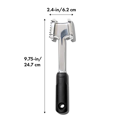 OXO Good Grips Die Cast Meat Tenderizer Black 1.85 x 2.45 x 9.75"