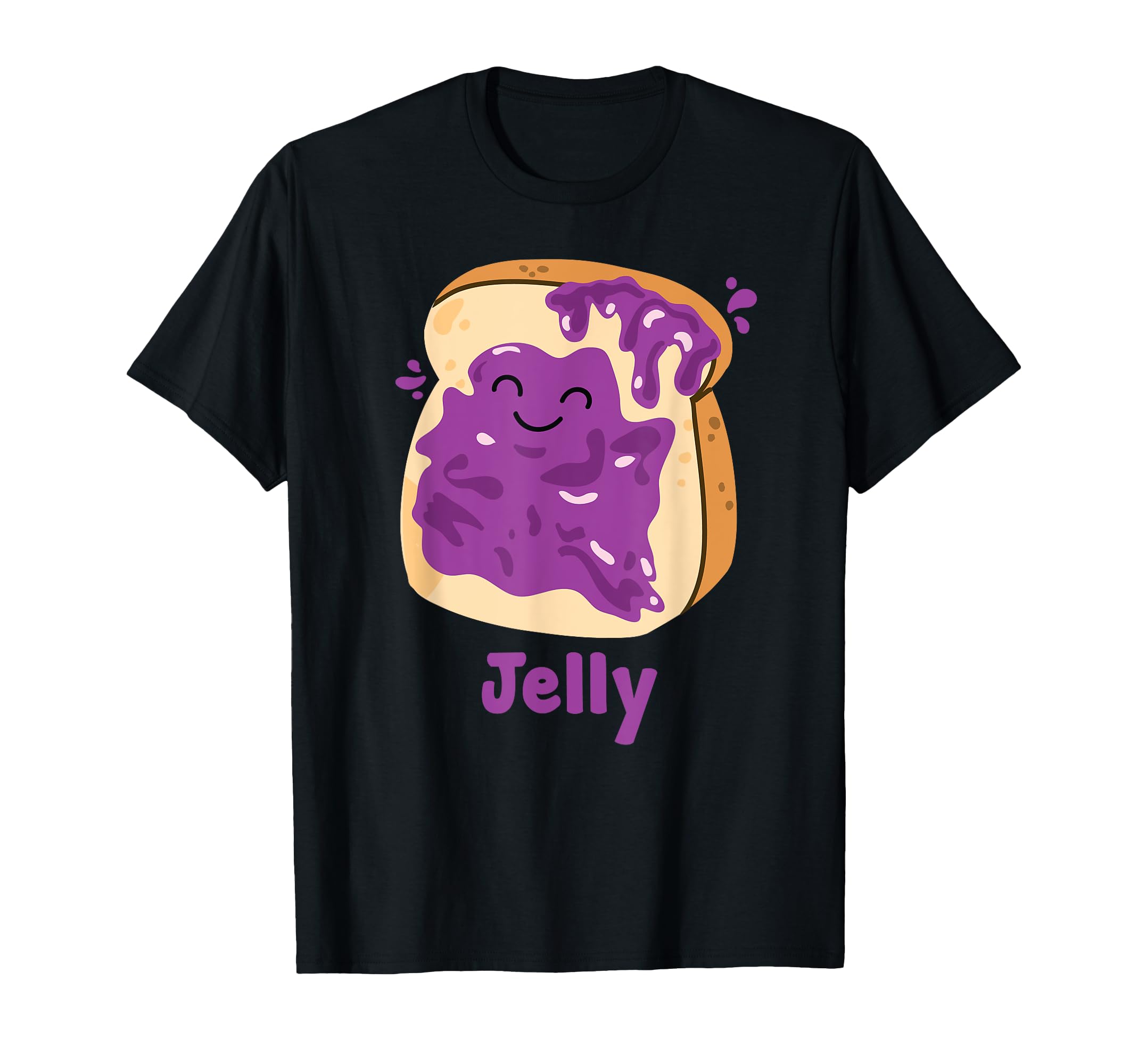 Peanut Butter & Jelly Matching Couple Halloween Best Friends T-Shirt