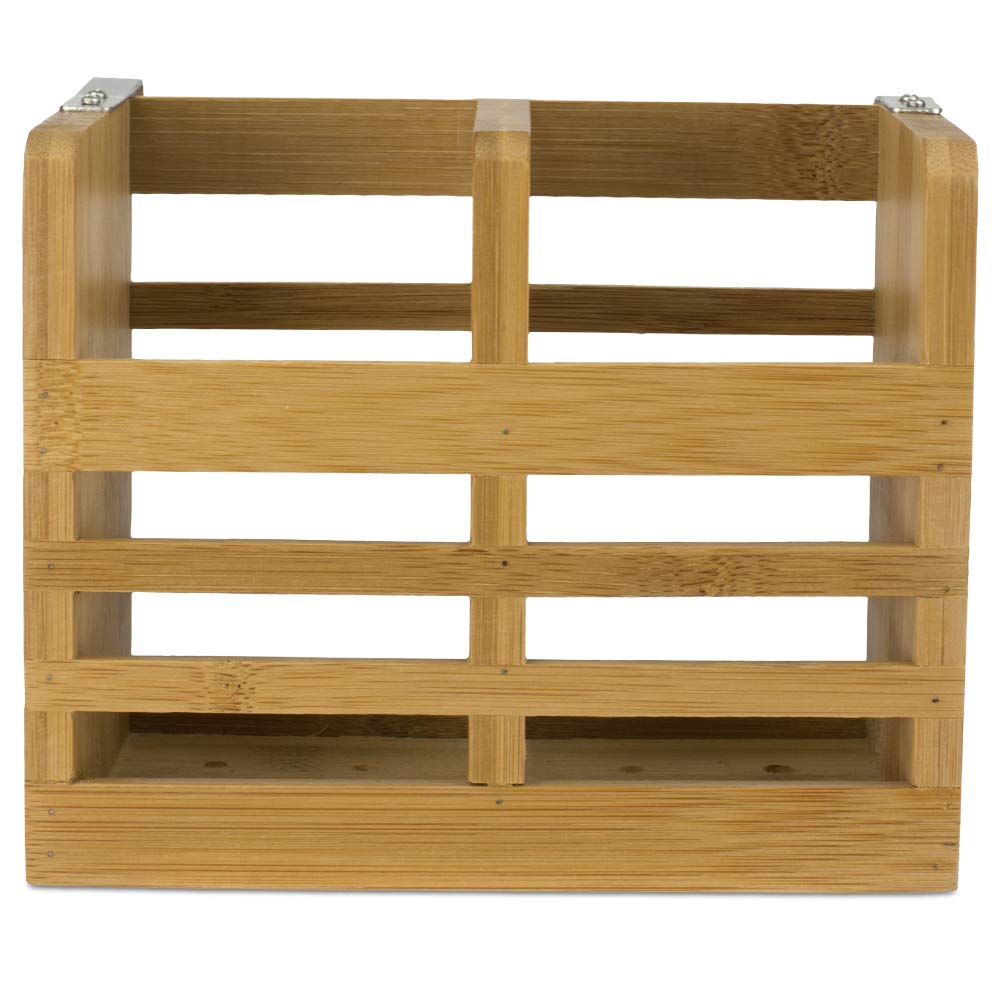 Home Basics CH44543 Bamboo Utensil Holder, Natural