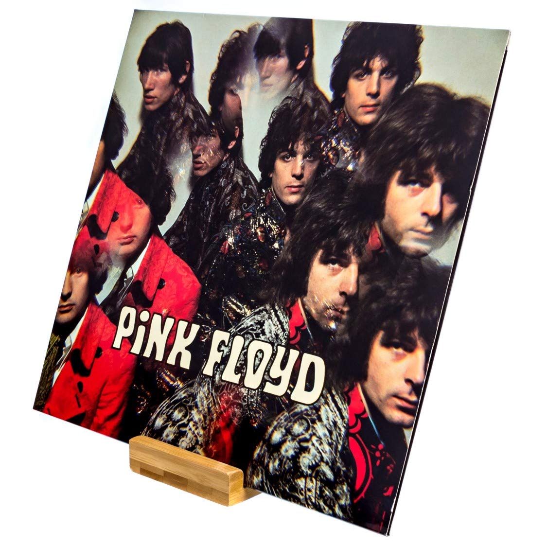 Record-Happy Vinyl Record Holder Stand – Single Album LP Display Perfect to show your Now Playing 12 inch, 7inch Records or CD’s Eco-friendly Bamboo will tastefully exhibit your collection