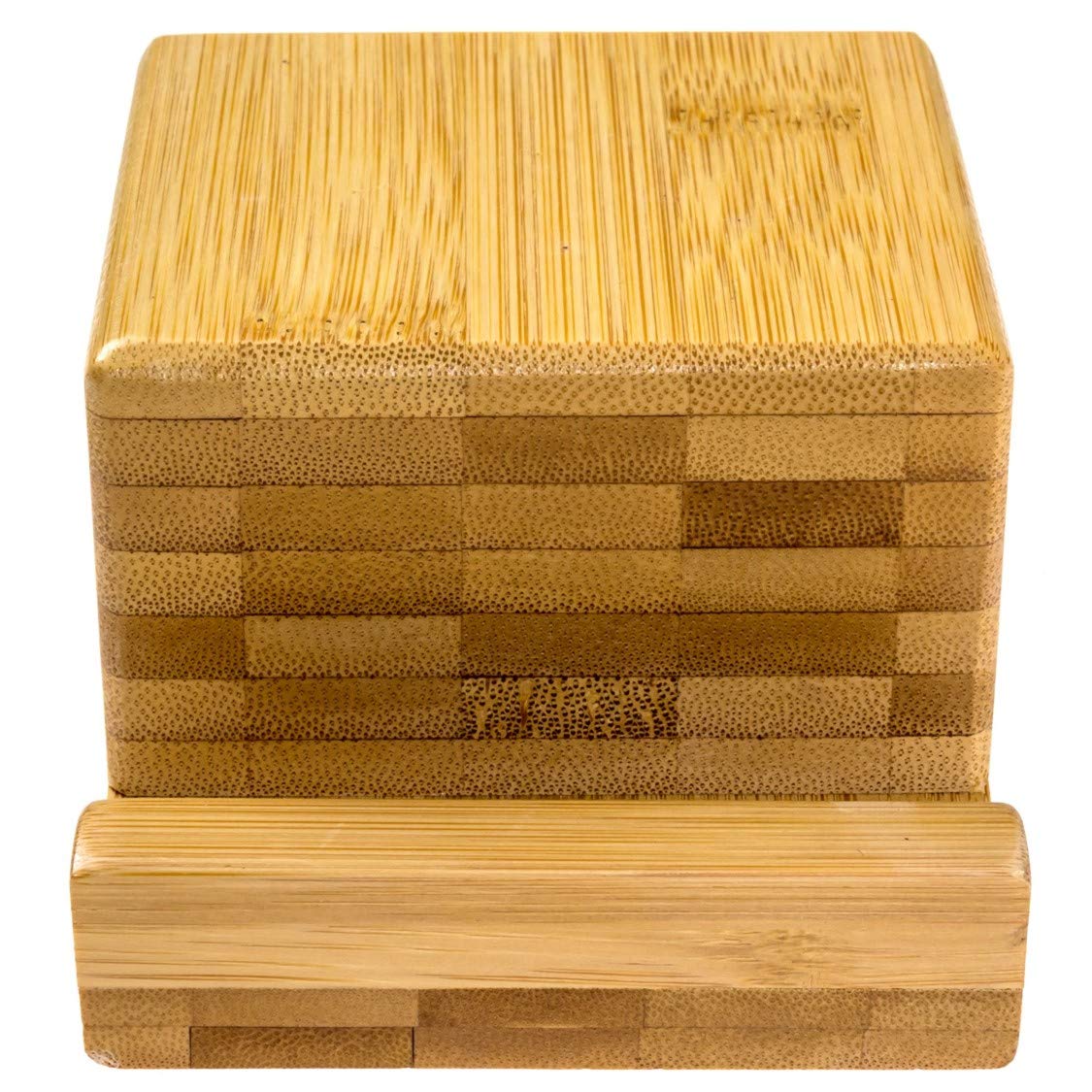Record-Happy Vinyl Record Holder Stand – Single Album LP Display Perfect to show your Now Playing 12 inch, 7inch Records or CD’s Eco-friendly Bamboo will tastefully exhibit your collection