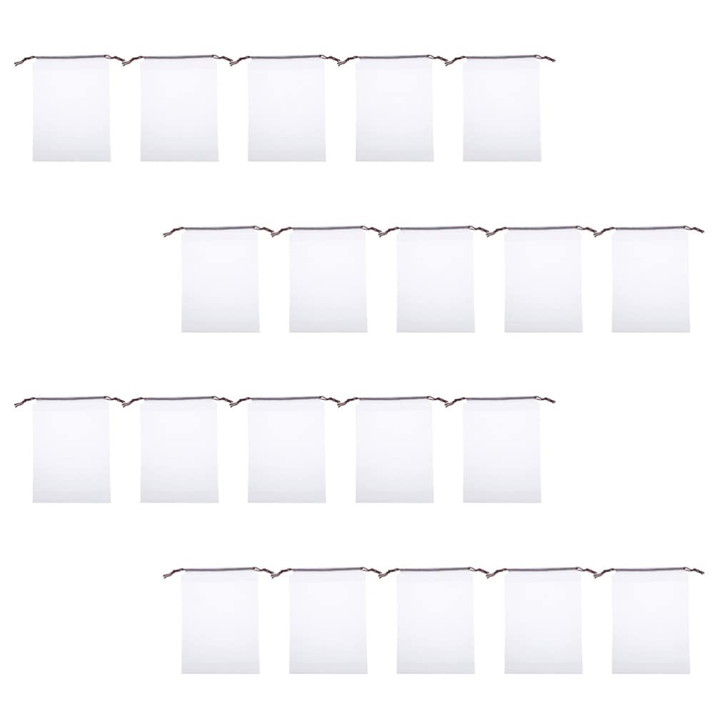 HEALLILY 40pcs Eyelash Packaging Bag Travel Makeup Bags Lash Pouch Eva Drawstring Bags Cosmetics Storage Pouch Small Frosted Packaging Bag Lash Organizer Bag Lash Packing Bags