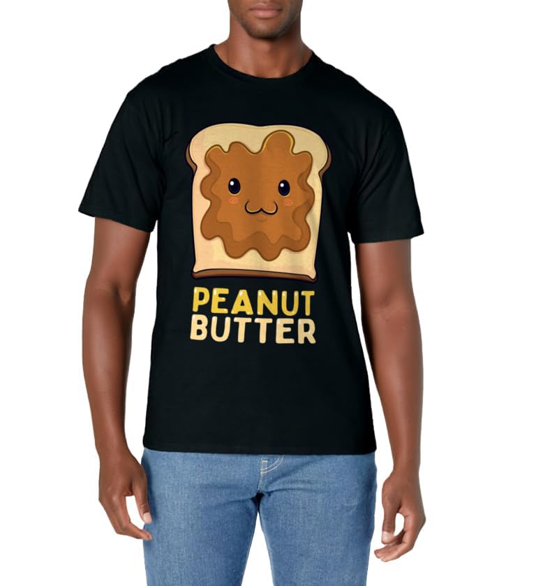 Kawaii PB&J Peanut Butter & Jelly Matching Halloween Costume T-Shirt
