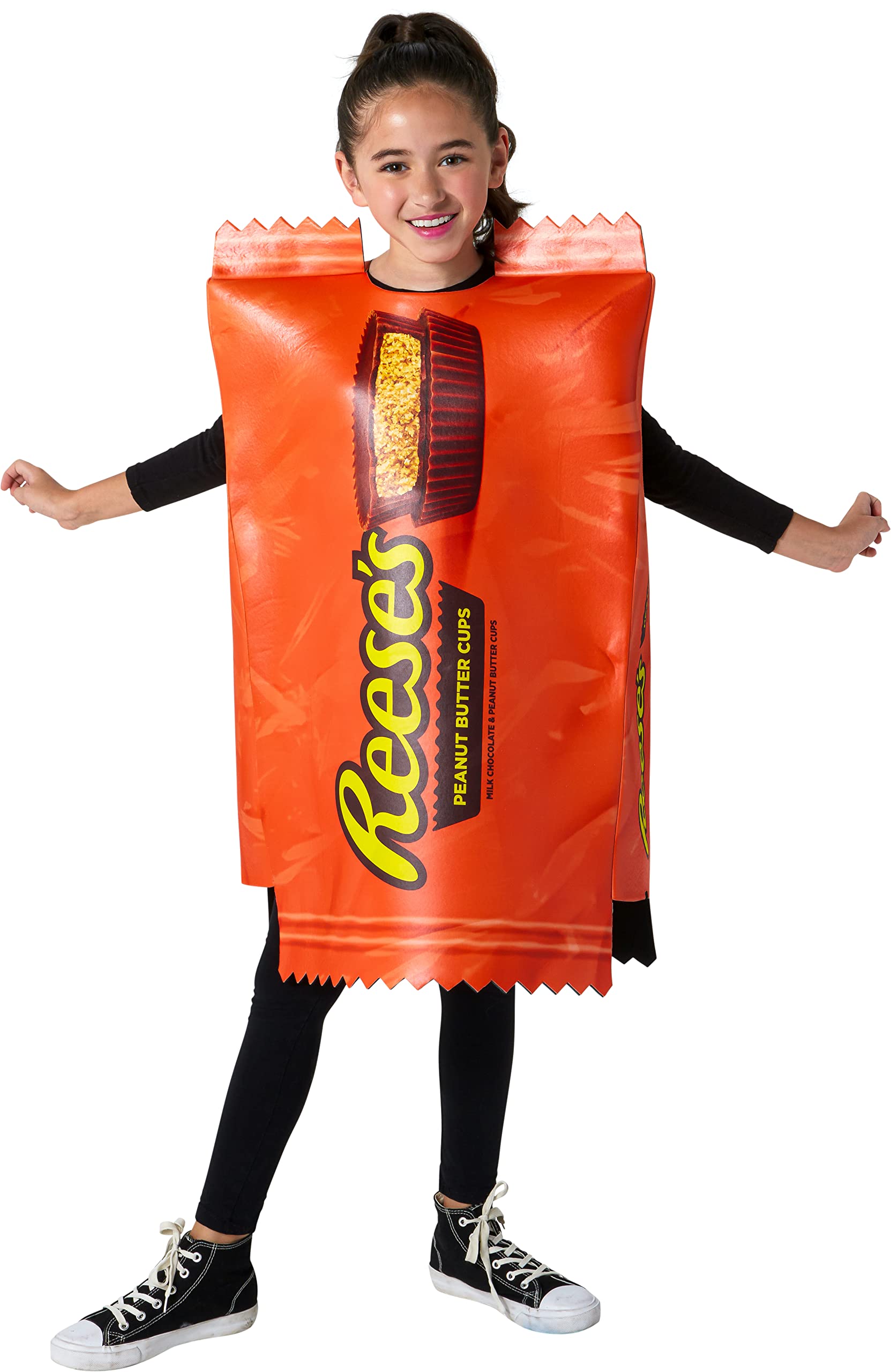 Rubies Child's Hershey Reese's Peanut Butter Cup Foam Costume Tunic for Themed Parties and Halloween, As Shown, One Size