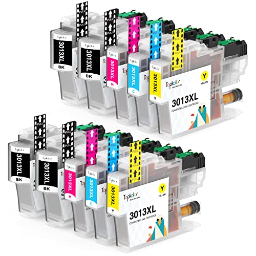 LC3013 Compatible Replacement for Brother LC3013 LC3011 3013 3011 Ink Cartridges Work with MFC-J491DW MFC-J497DW MFC-J690DW MFC-J895DW Printer(4BK,2C,2M,2Y,10Packs)