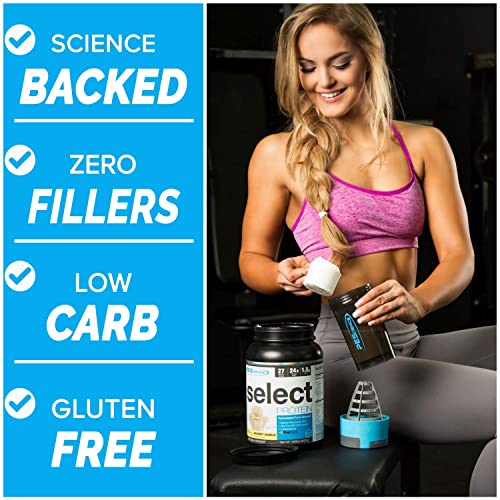 PEScience Select Low Carb Protein Powder, Strawberry Cheesecake, 27 Serving, Keto Friendly and Gluten Free