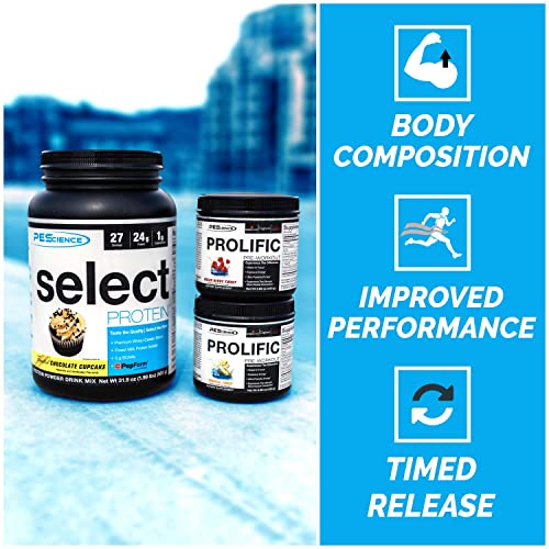 PEScience Select Low Carb Protein Powder, Strawberry Cheesecake, 27 Serving, Keto Friendly and Gluten Free