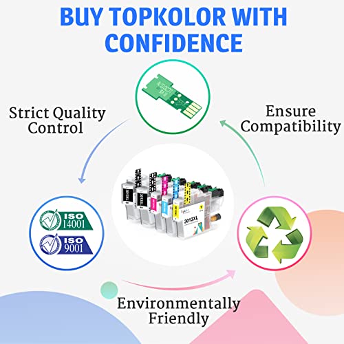 LC3013 Compatible Replacement for Brother LC3013 LC3011 3013 3011 Ink Cartridges Work with MFC-J491DW MFC-J497DW MFC-J690DW MFC-J895DW Printer(4BK,2C,2M,2Y,10Packs)