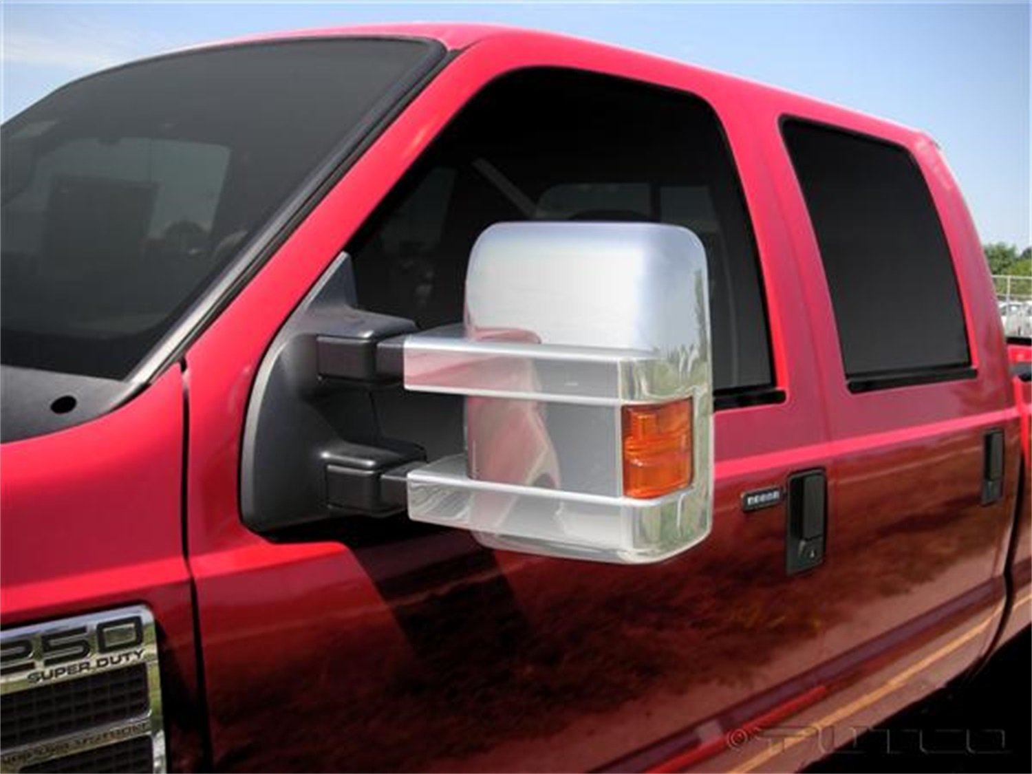 Putco 08-16 Ford SuperDuty (w/Turn Signal) Mirror Covers