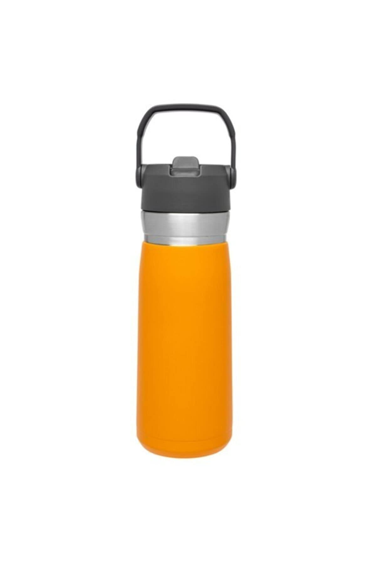 STANLEY IceFlow Stainless Steel Water Bottle with Straw 0.65L - Keeps Cold For 12+ Hours - Leakproof Insulated Water Bottles - BPA-Free Thermal Flask - Dishwasher Safe - Saffron