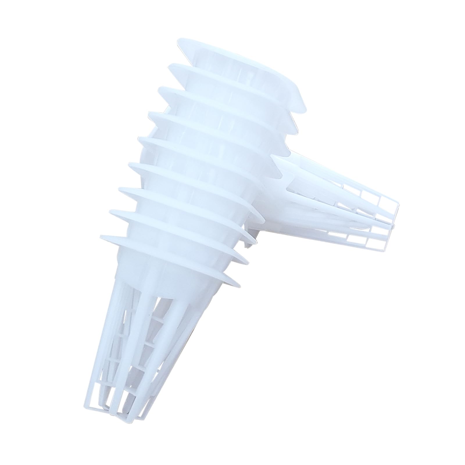 Haovegfloer 30 PCS Grow Baskets for Indoor Hydroponics Supplies,Hydroponics Garden Accessories for Partly QYO, LYKO,Idoo Hydroponic Garden System (Square)