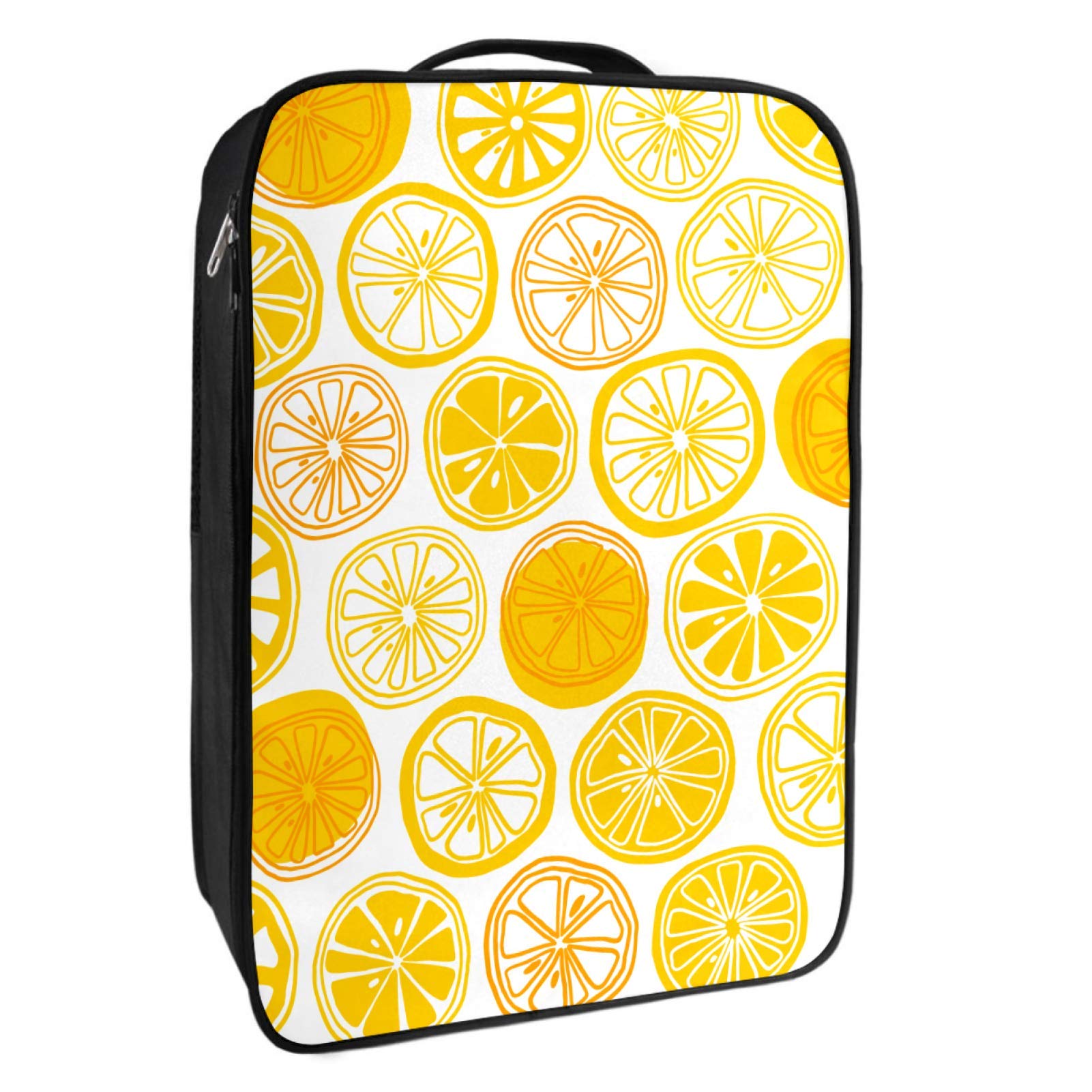 Nanmma Waterproof Shoe Box Bags Pouches Lemon Pattern for Travel Storage Organizer Bag