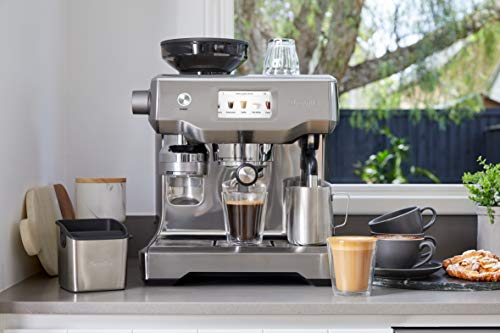 Breville Oracle Touch Espresso Machine, Brushed Stainless Steel, BES990BSS