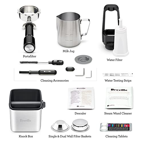 Breville Oracle Touch Espresso Machine, Brushed Stainless Steel, BES990BSS