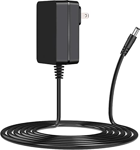 Guy-Tech 12Vdc AC Adapter Compatible with AeroGarden Harvest Elite Slim 360 100690-BLK 100691 100692-BLK 100693-PPL 100694-BLK 100695-PPL Indoor Garden with LED Grow Light Power Supply Cord Charger