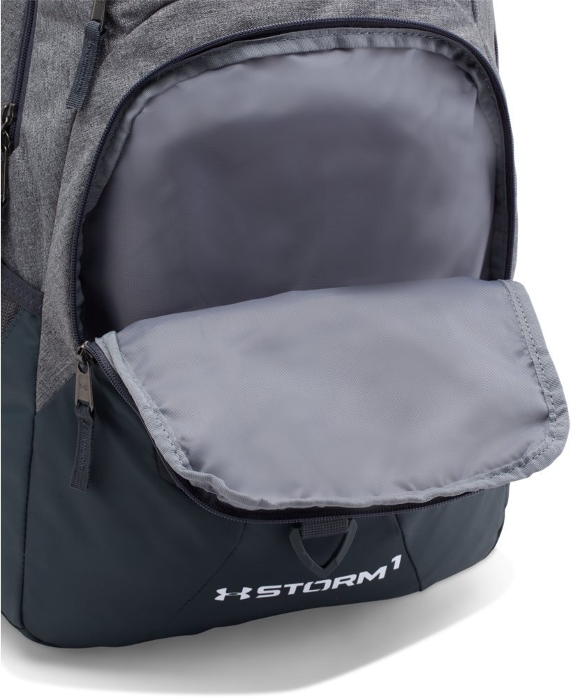Under Armour Storm Recruit Backpack, Graphite /White, One Size Fits All