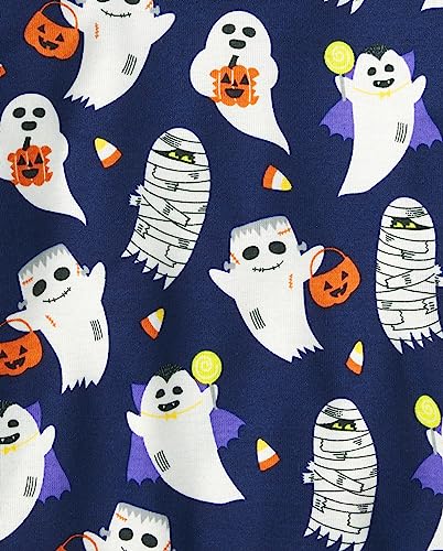 Gymboree,Halloween Cotton 2-Piece Pajama Sets, Sibling Matching Big Kid, Toddler Gymmie,Spooky Ghosts,8