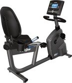 Life Fitness RS3 Recumbent Bike with GO Console