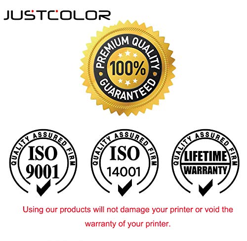 JUSTCOLOR Compatible Ink Cartridge Replacement for HP 02 use with Photosmart D7155 D7160 D7245 D7255 D7363 D7460 3210 3310 C5100 C5180 C6250 C6280 C7280 C7180 C8180 C6180 D7360 8250 C7200 (7-Pack)