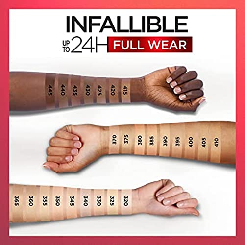 L'Oreal Paris Makeup Infallible Full Wear Waterproof Matte Concealer, Caramel